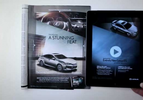 New CinePrint™ Technology Puts Lexus Print Ad in Motion : News ...