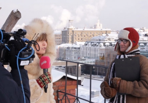 Homeless became anchorperson of weather on TV channel “Rain” : News ...