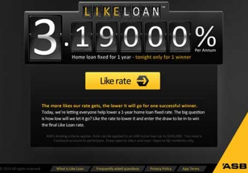 ASB 'Like Loan' : News : Saatchi & Saatchi